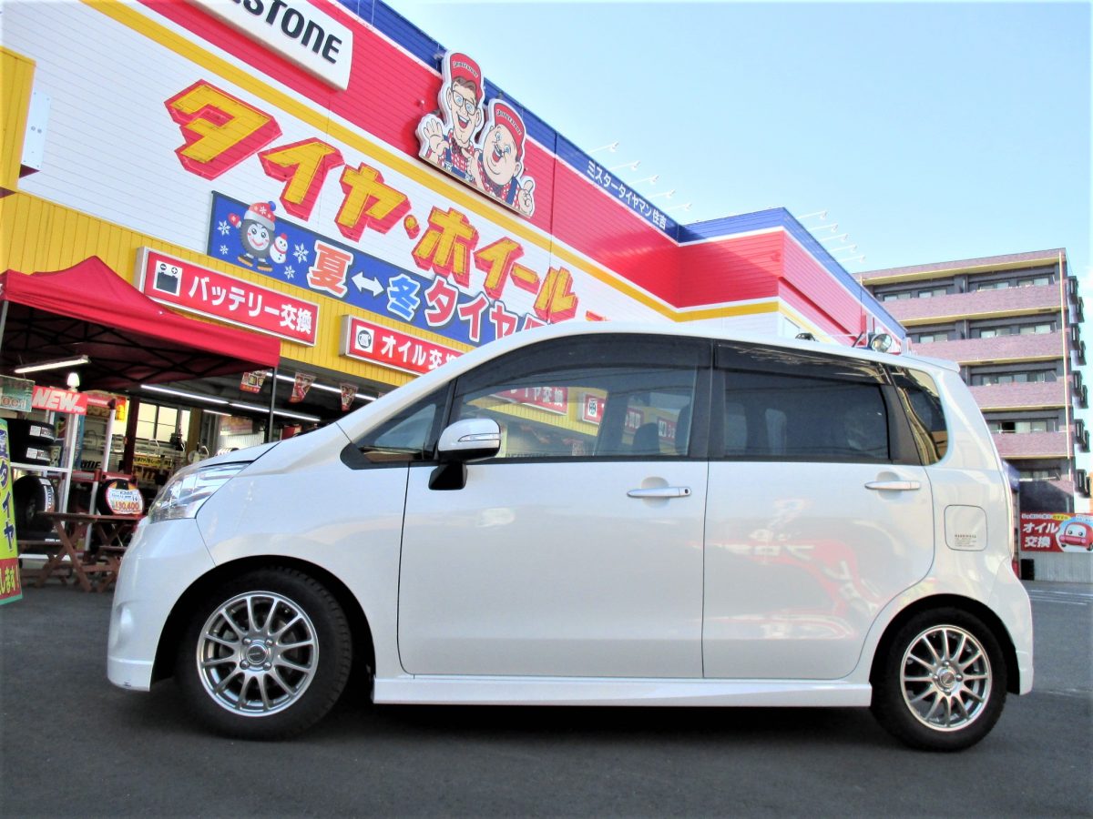 LA100系ムーヴをドレスアップ！その1ローダウン編 - 早い！安心！お気軽にカ～ピット ミスタータイヤマン住吉オフィシャルブログ